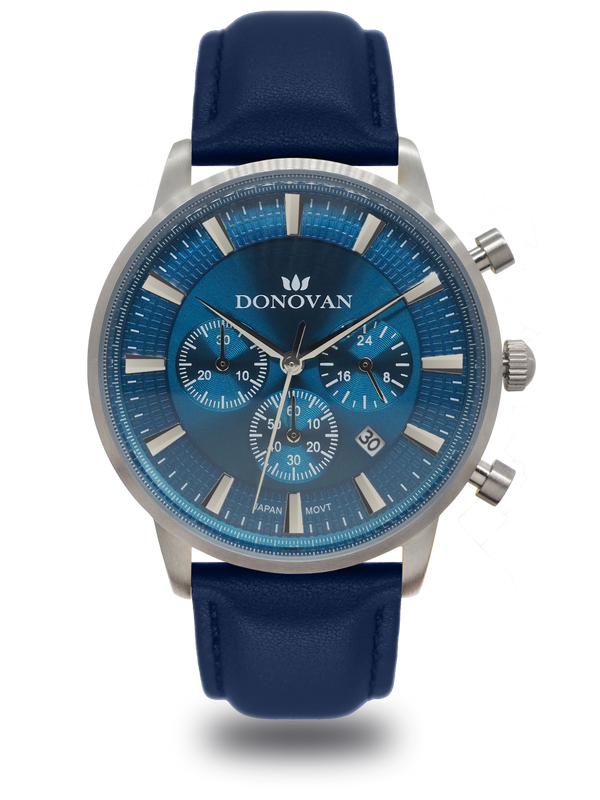 Watches with Navy Blue Straps - Donovan Watches